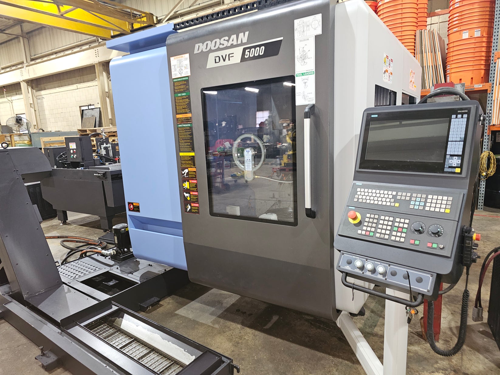 Doosan DVF 5000 - 5th Axis Vertical Machining Center - 2020 (694 Hours ...